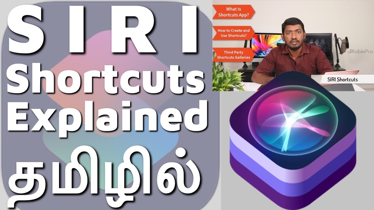SIRI Shortcuts Explained in Tamil